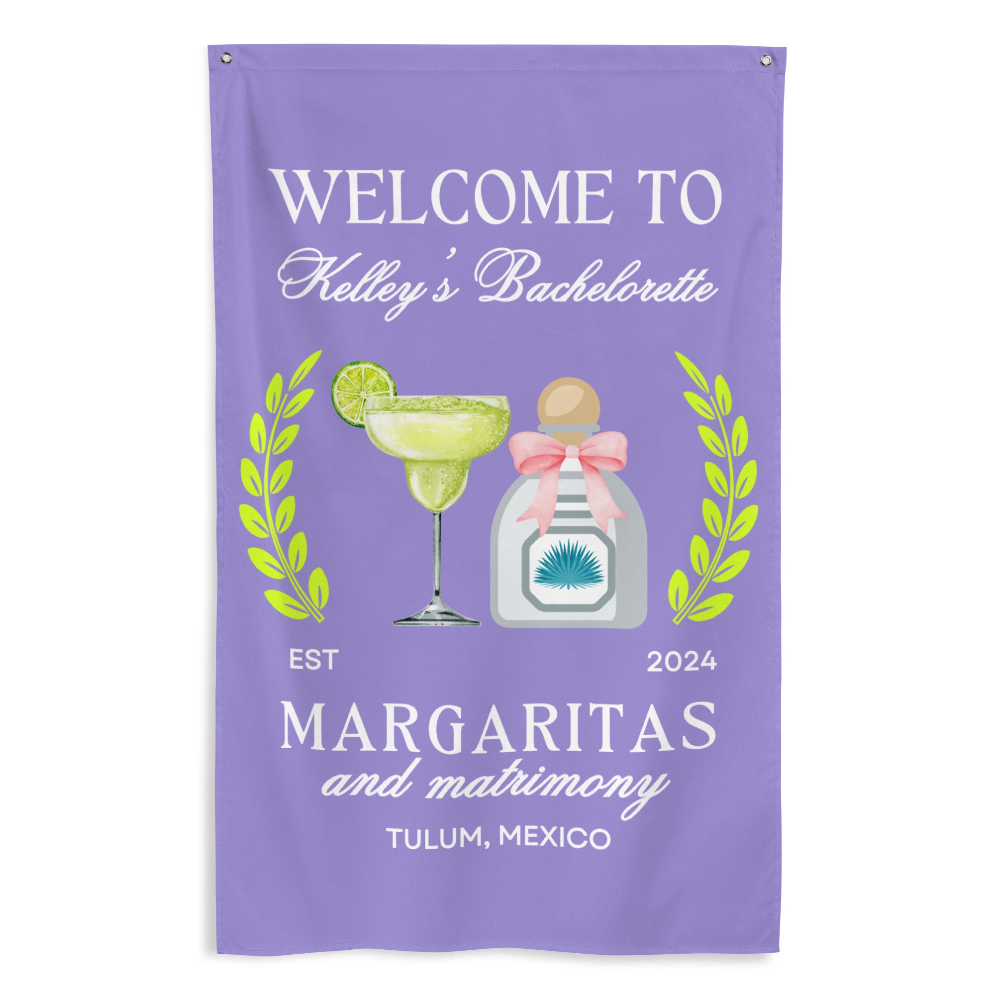 Margs and Matrimony Banner, Custom Margaritas and Matrimony Sign ...