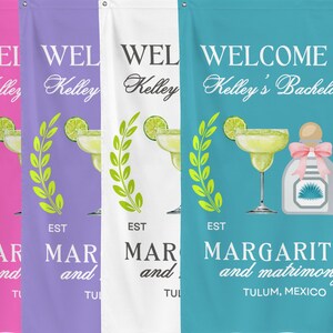 Margs and Matrimony Banner, Custom Margaritas and Matrimony Sign ...