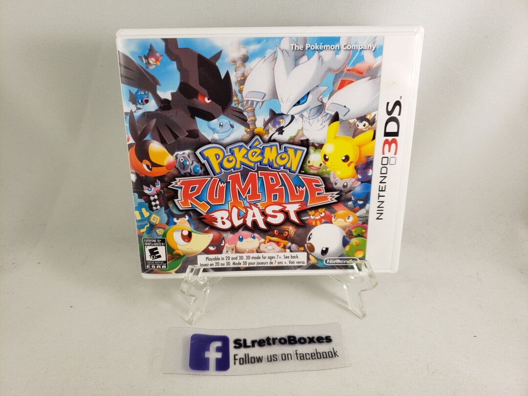POKEMON Rumble Blast for 3DS and Mystery Dungeon Blue Rescue Team ...