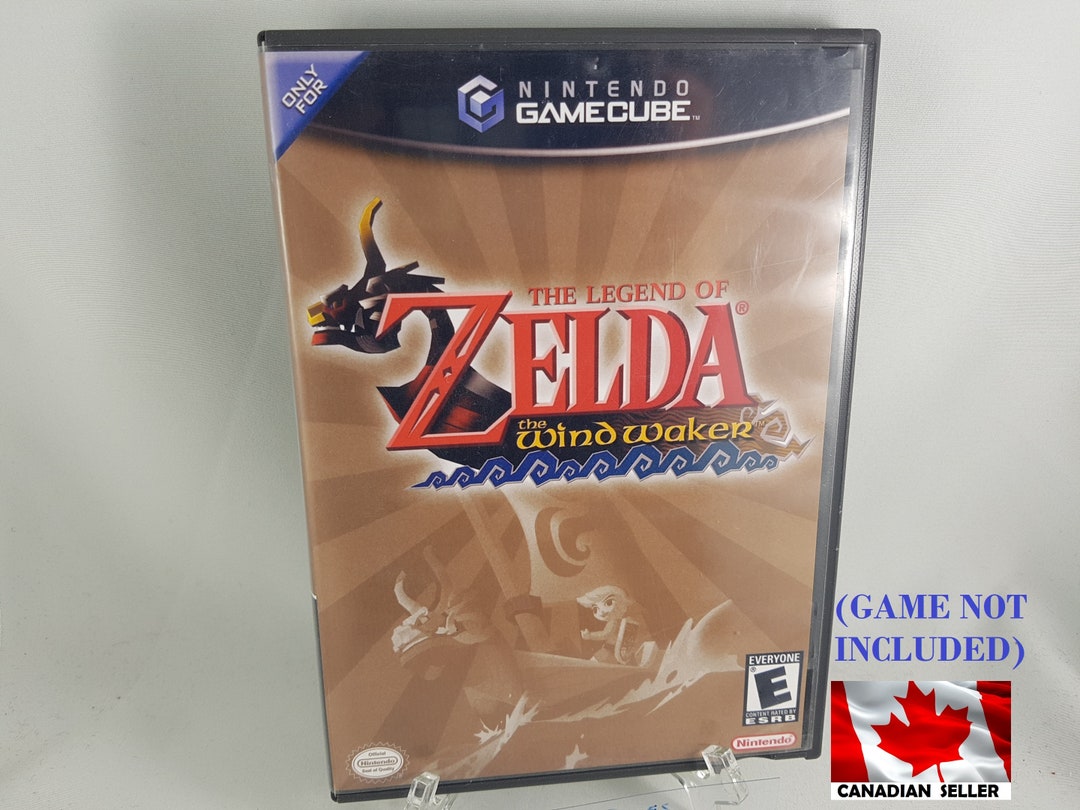 LEGEND of ZELDA the WINDWAKER Gcn, Nintendo Gamecube Reprinted Covers ...