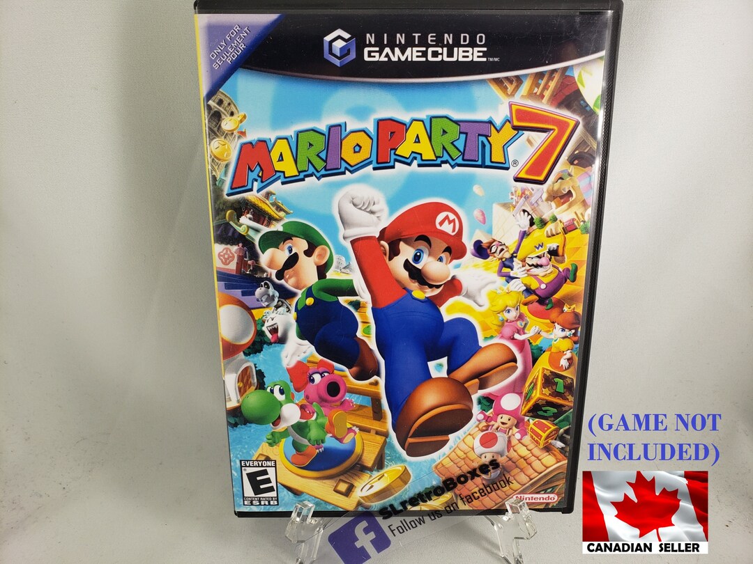 MARIO PARTY 7 Gcn Nintendo Gamecube Reprinted Covers - Etsy