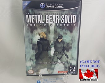 Metal Gear Solid the Twin Snakes Nintendo Gamecube Japan COMPLETE With ...