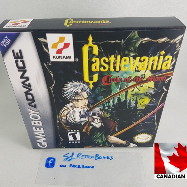Castlevania Circle of the Moon Box - Etsy