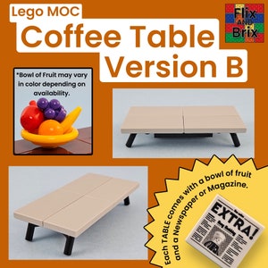 LEGO MOC Coffee Table - Etsy