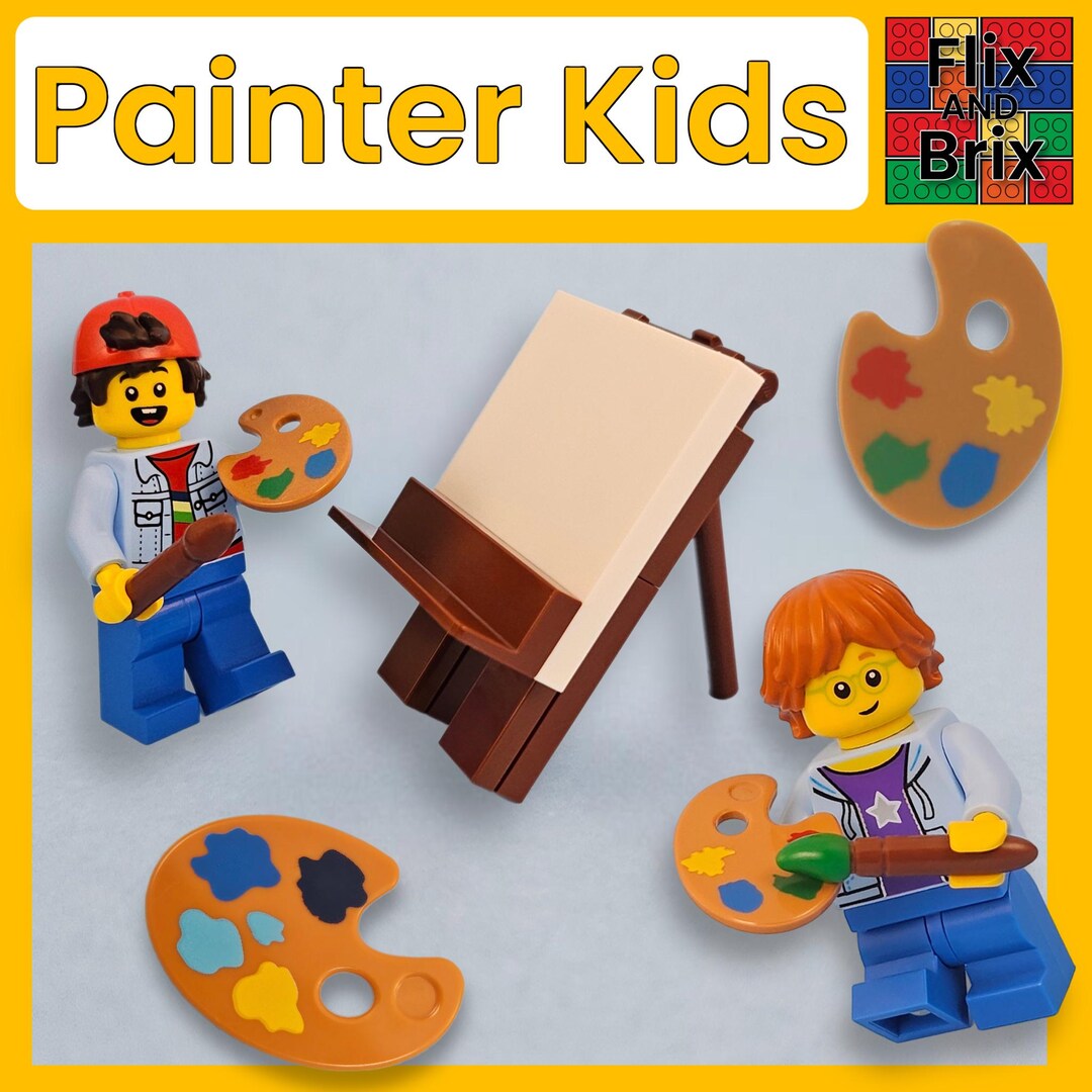 LEGO Painter Kids - Etsy