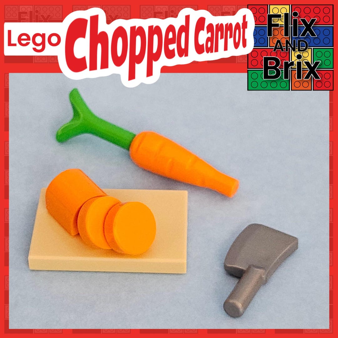 LEGO Chopped Carrot - Etsy