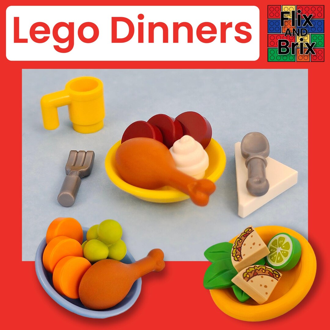 LEGO Dinner - Etsy