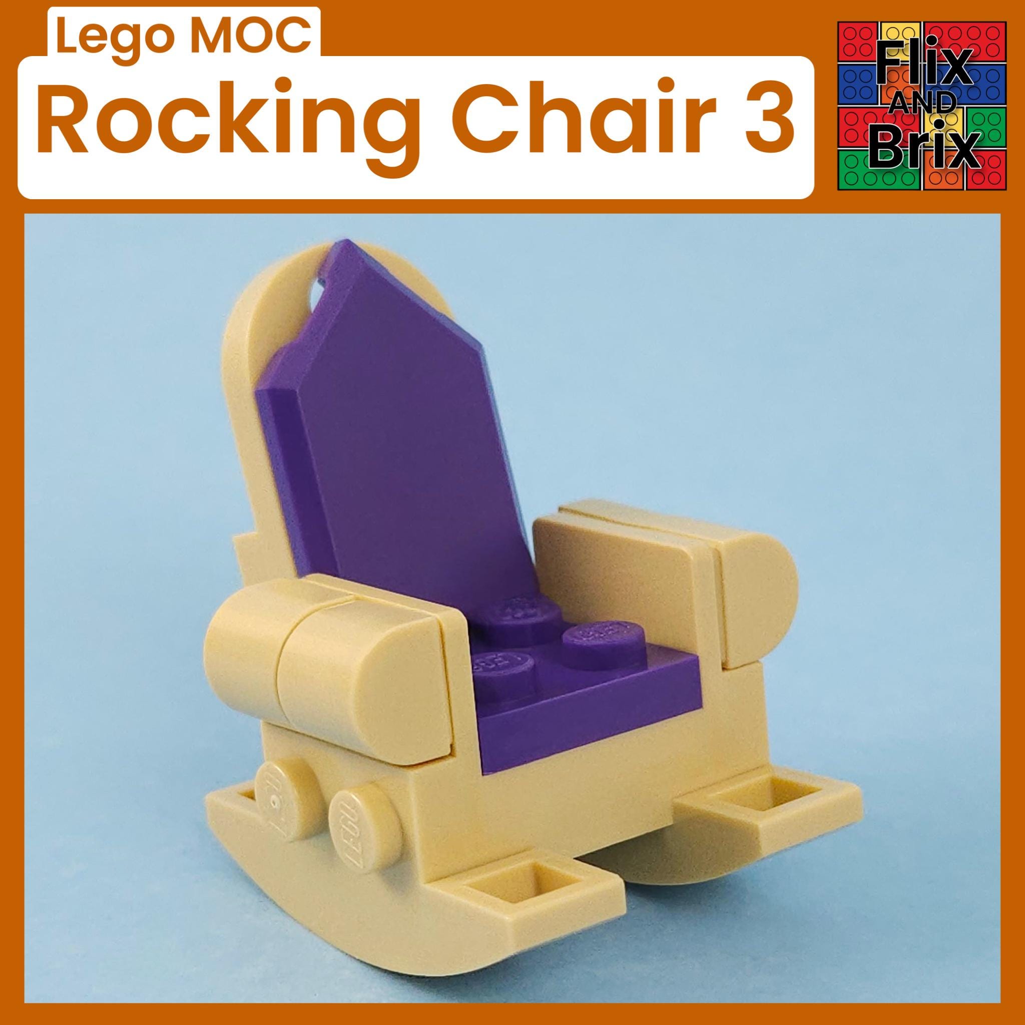 LEGO MOC Rocking Chair Build - Etsy