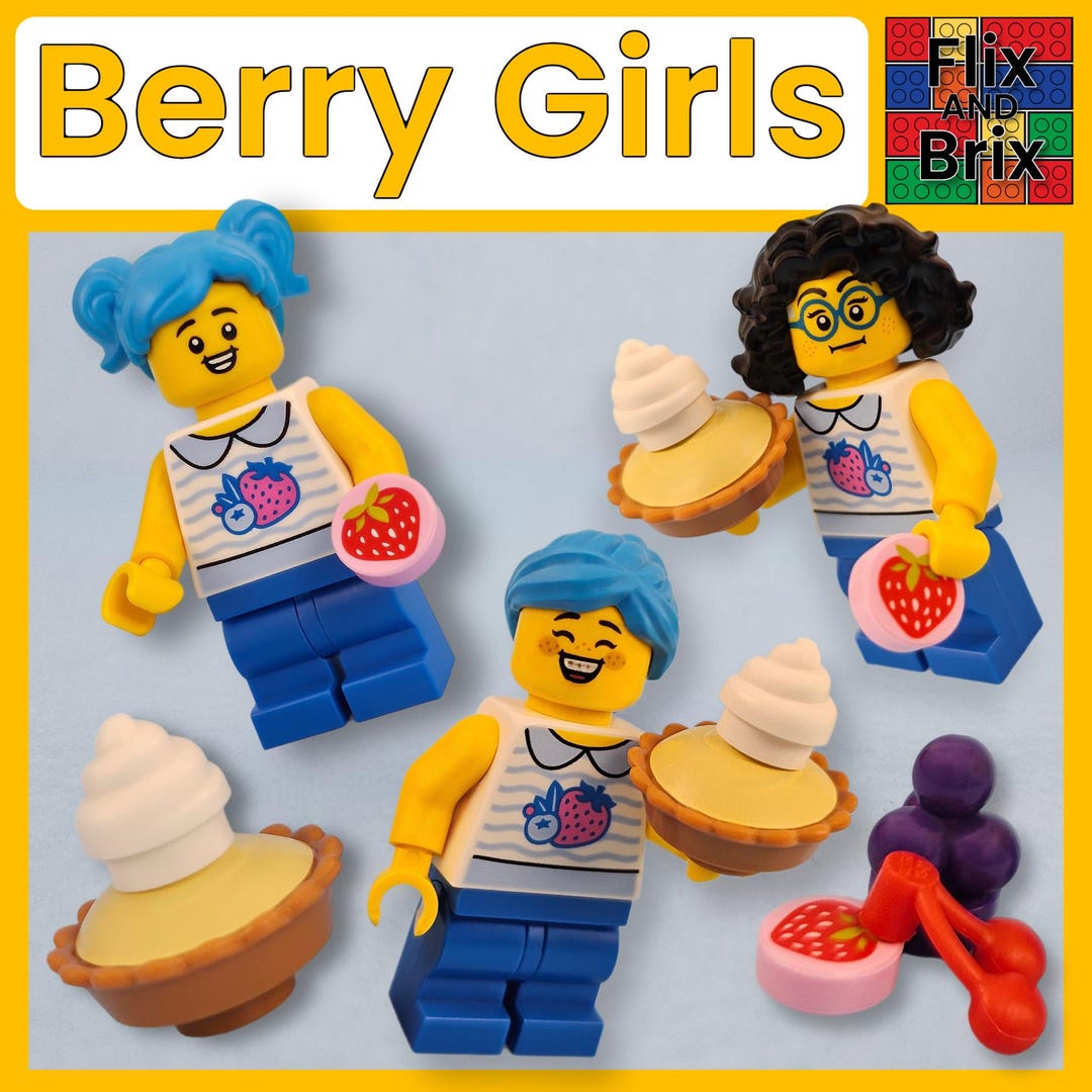 Lego Berry Girls - Etsy