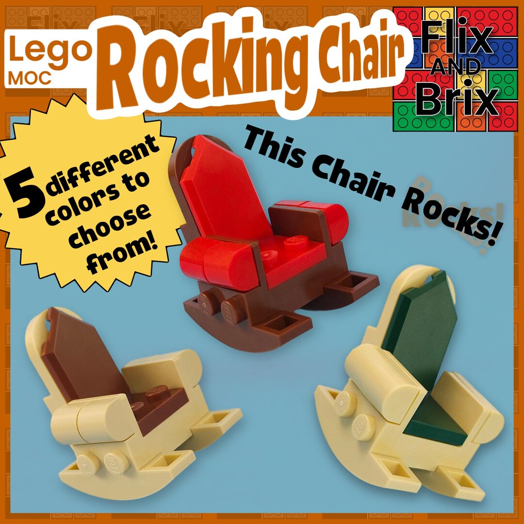 LEGO MOC Rocking Chair Build - Etsy