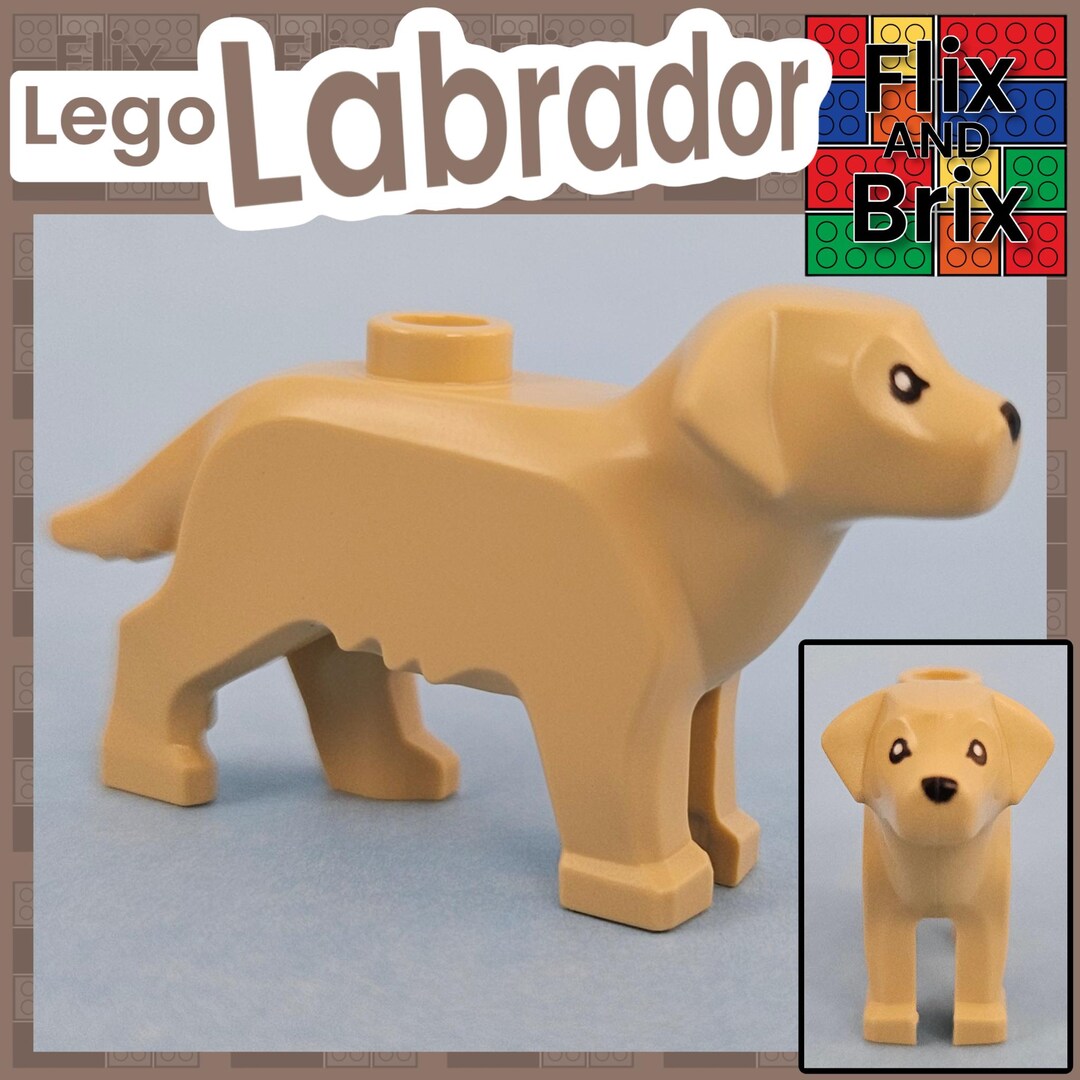 Lego Labrador - Etsy