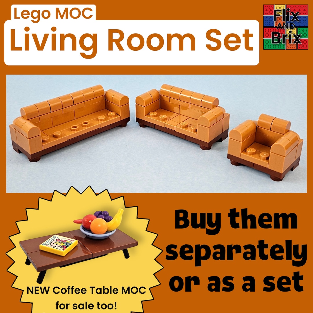 LEGO MOC COUCH Build - Etsy