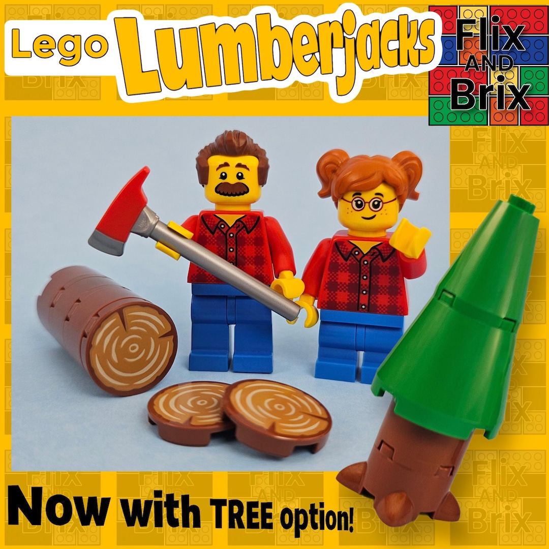 LEGO Lumberjacks - Etsy