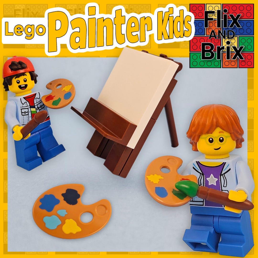 LEGO Painter Kids - Etsy