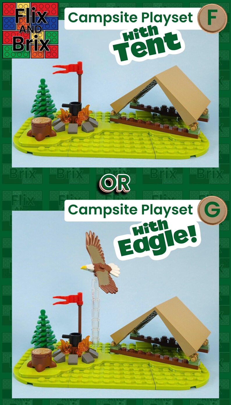 LEGO Campsite Build - Etsy