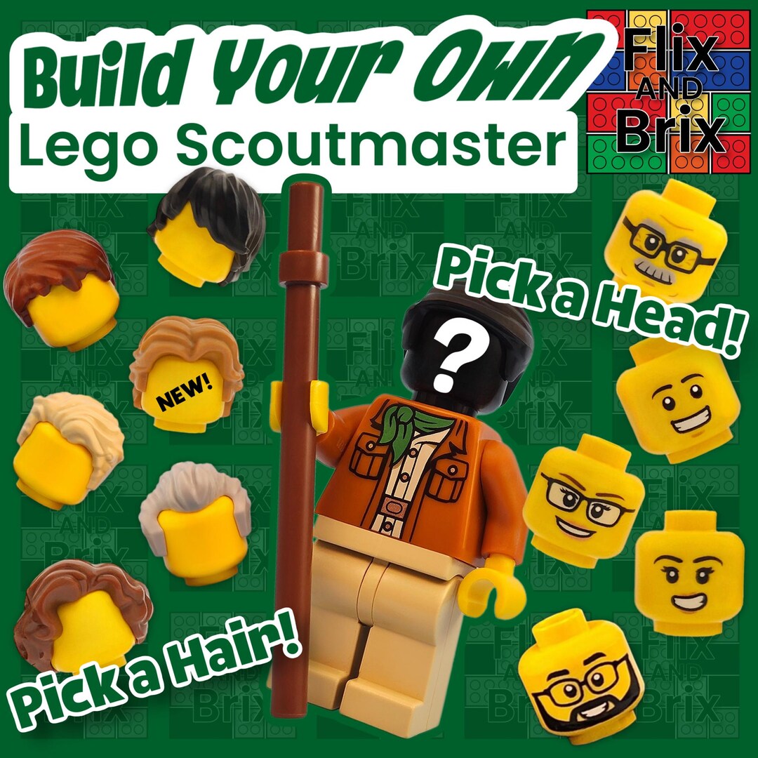 Build Your Own LEGO Scoutmaster - Etsy
