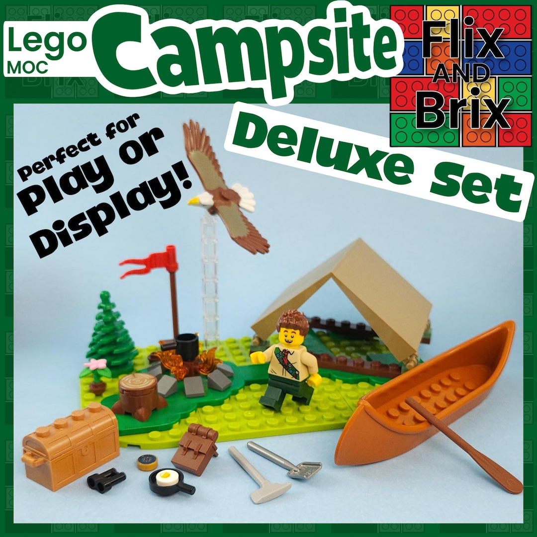 LEGO Campsite Build - Etsy