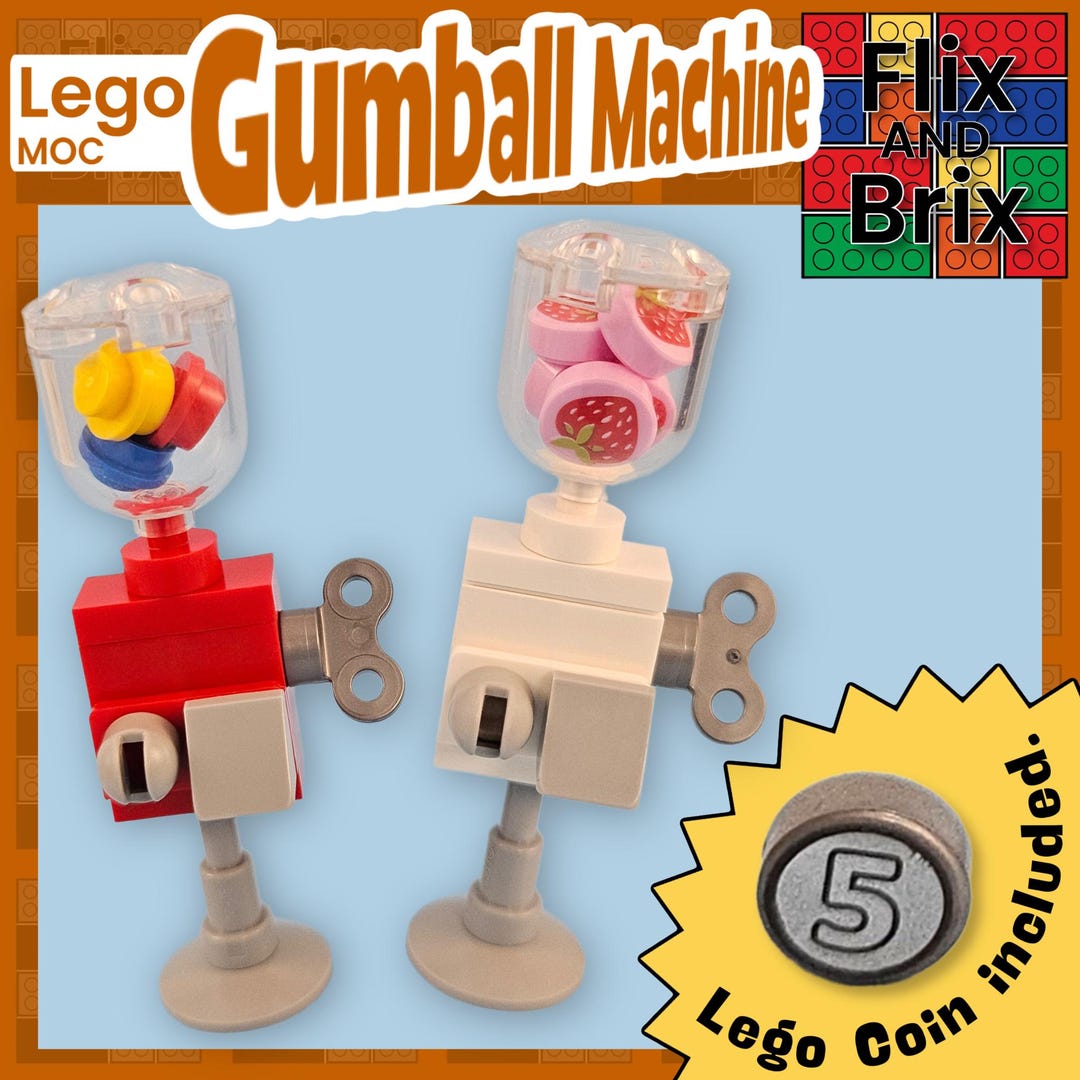 LEGO MOC Gumball Machine - Etsy