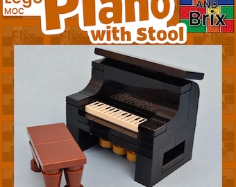 Lego City -- Custom Grand Piano : Musical Instrument Authentic Parts ...