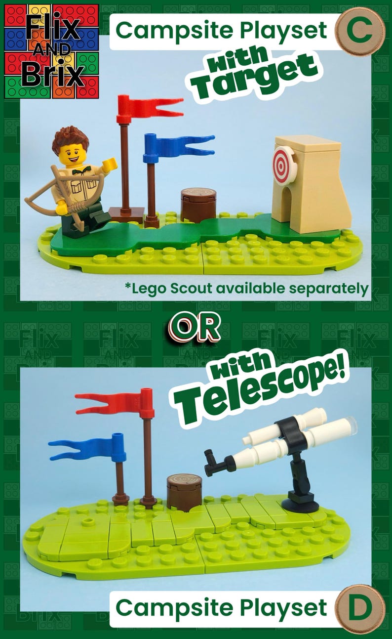 LEGO Campsite Build - Etsy
