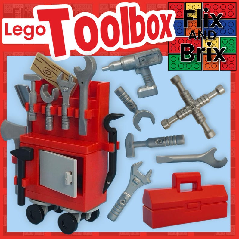 LEGO Tool Box - Etsy