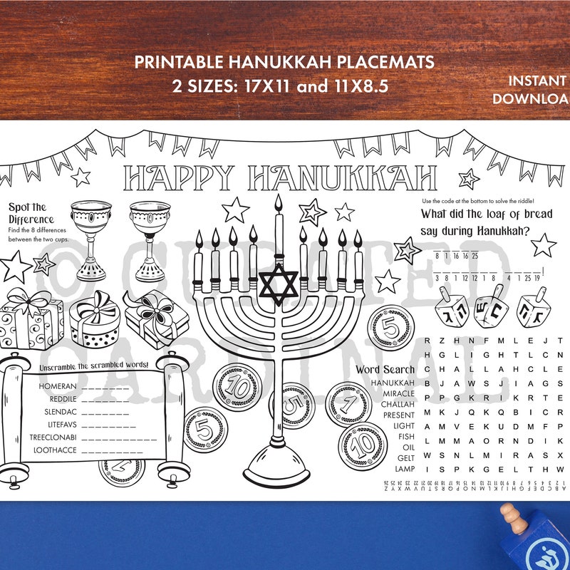 Hanukkah Decor - Etsy