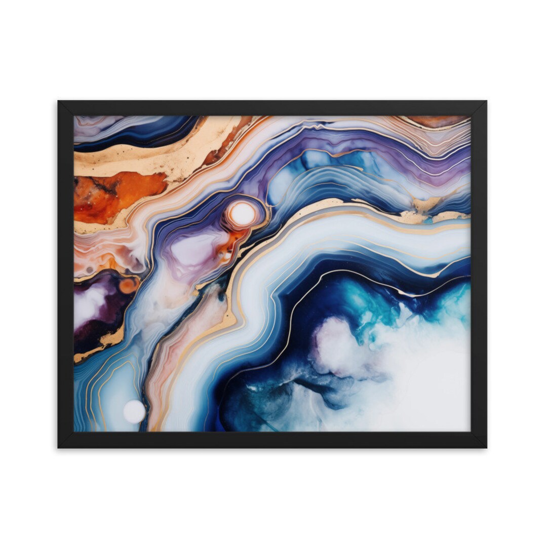Cryptic Rick Art Framed Poster Colors - Etsy
