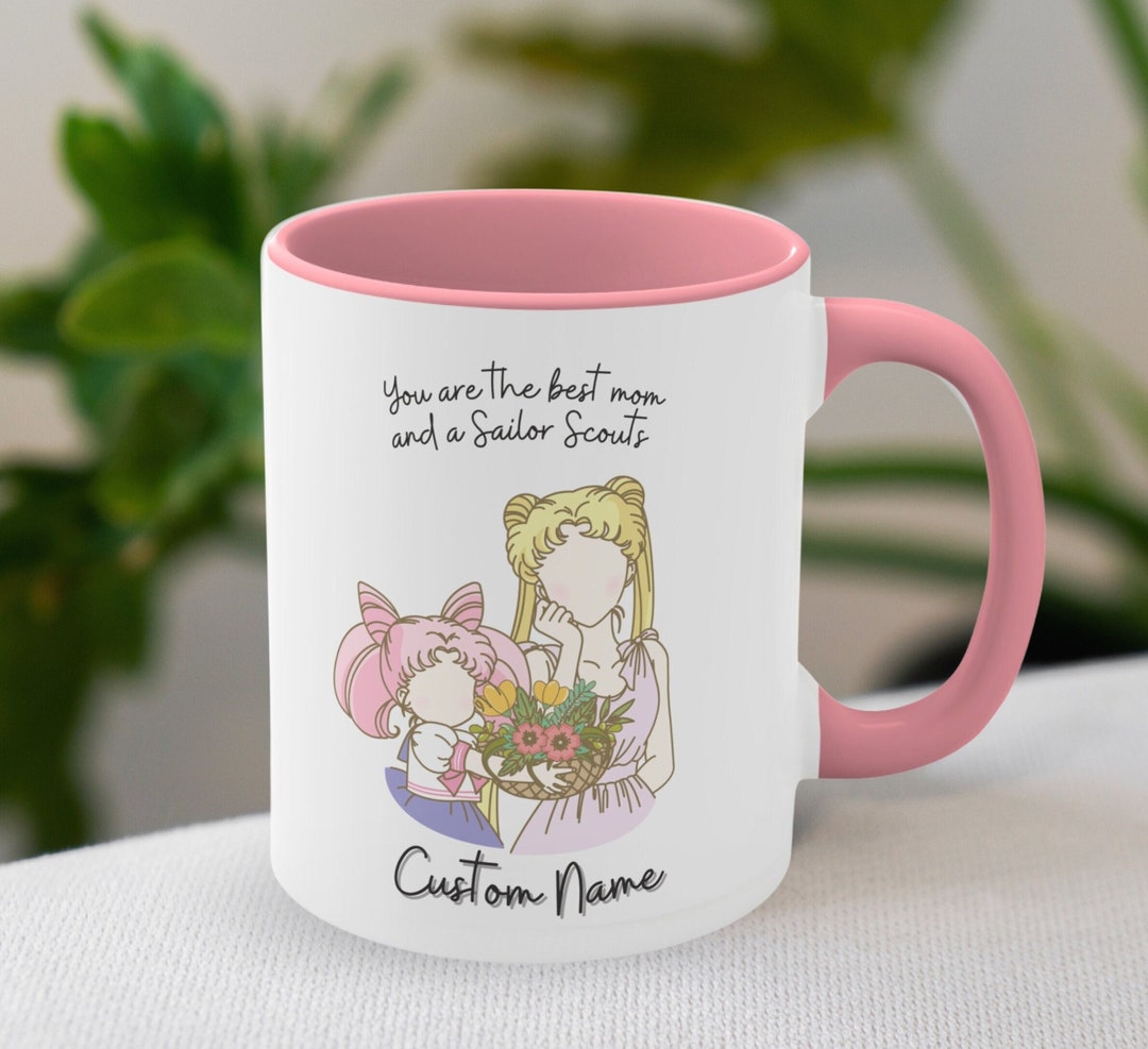 Custom Mom Mug Inspired by Sailor Moon, Mother's Day Mug, Personalized ...