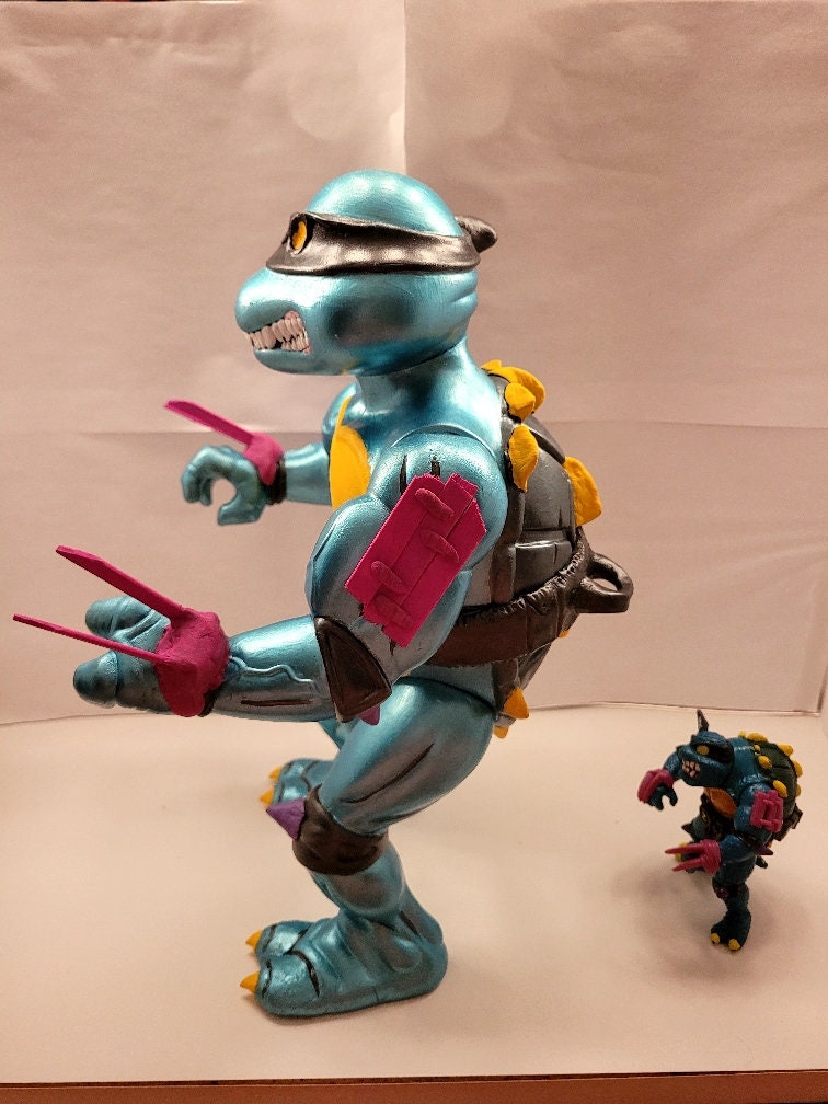 Custom 13 TMNT Slash 1989 Playmates Figure - Etsy