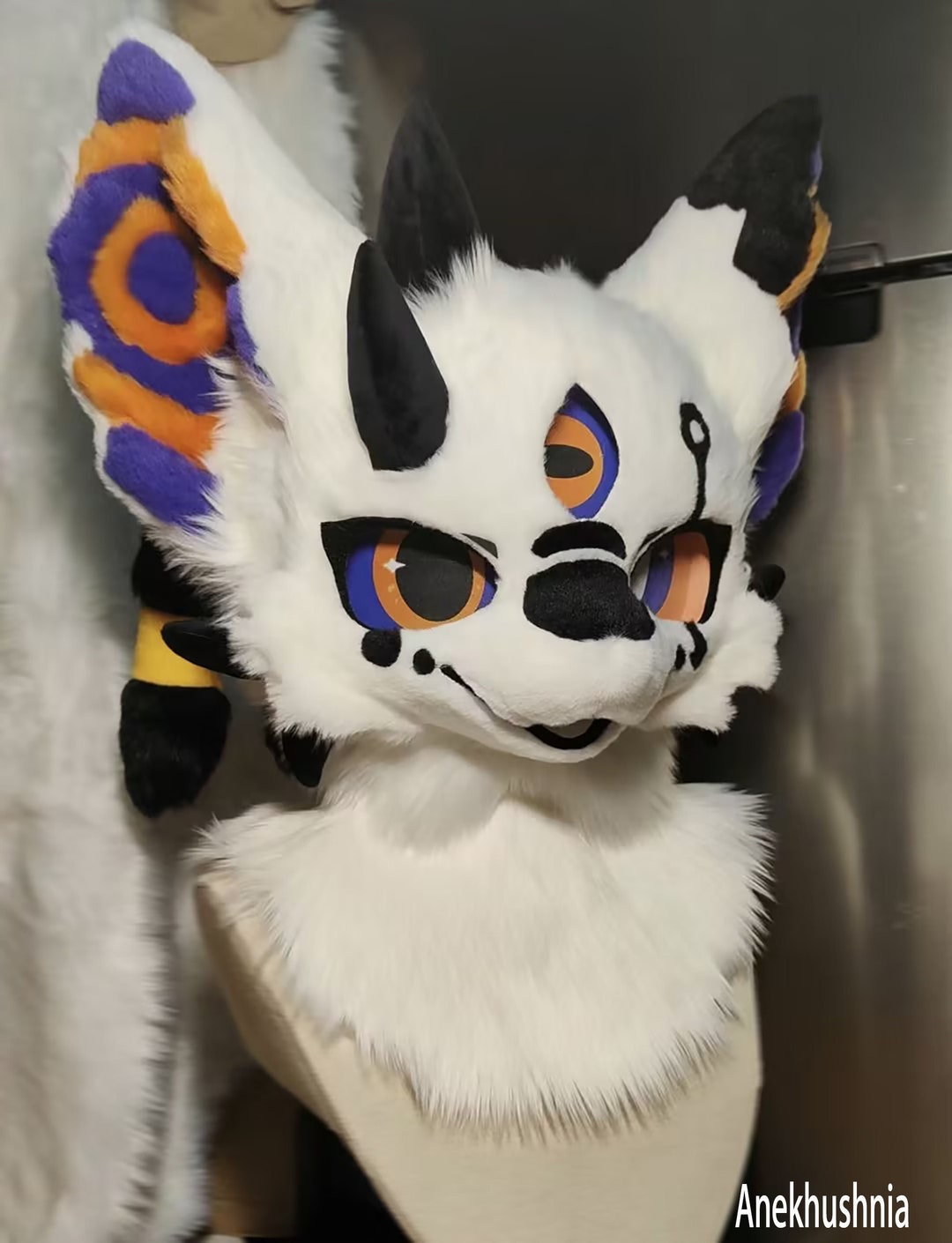 Fursuit Head,dragon of Mystical Power,exoskeleton Armor,3d Printed ...