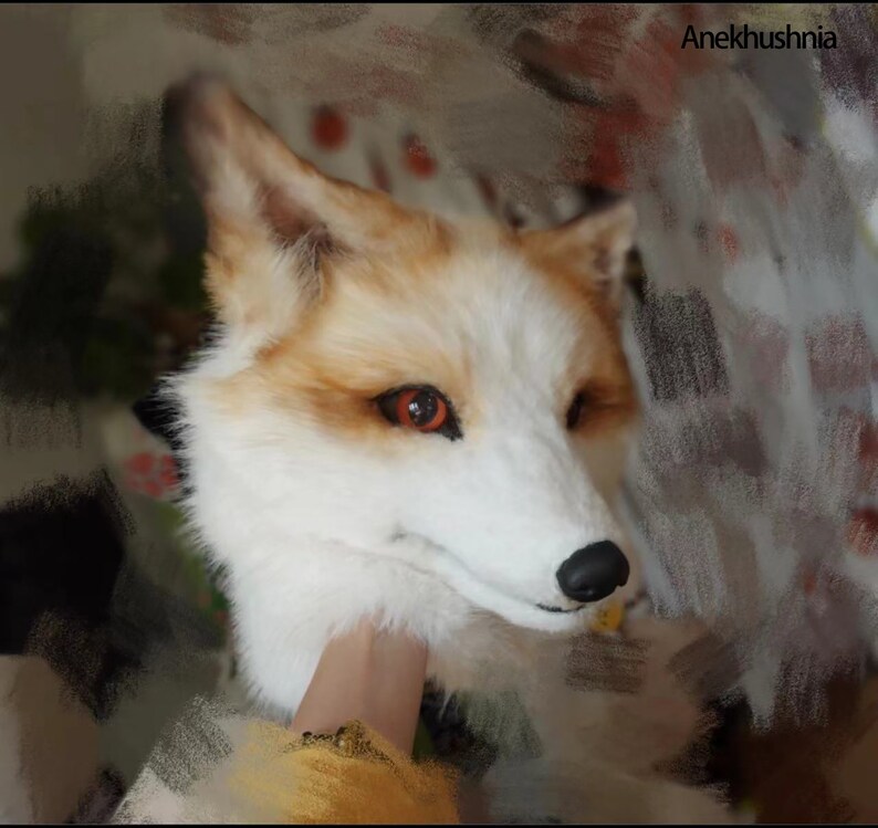 Fursuit Head, Furry Fox Mask, Kemono Fursuit, Kigurumi Mask, Fursuit ...