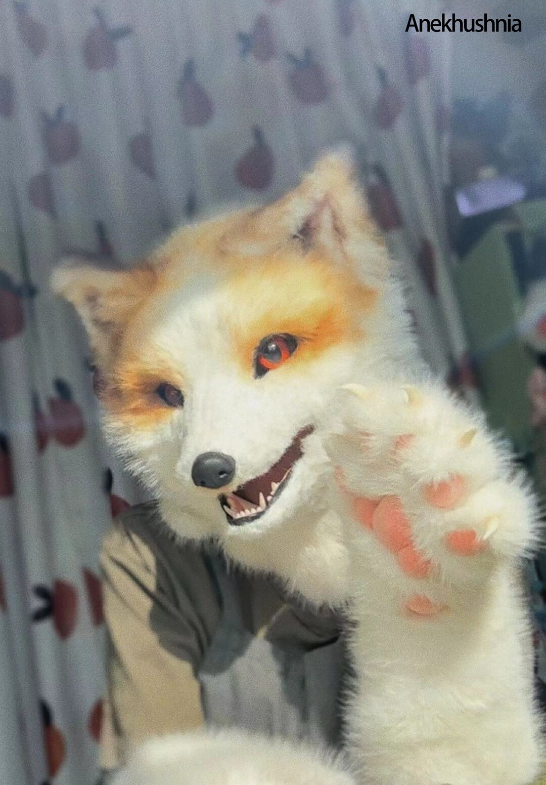 Fursuit Head, Furry Fox Mask, Kemono Fursuit, Kigurumi Mask, Fursuit ...