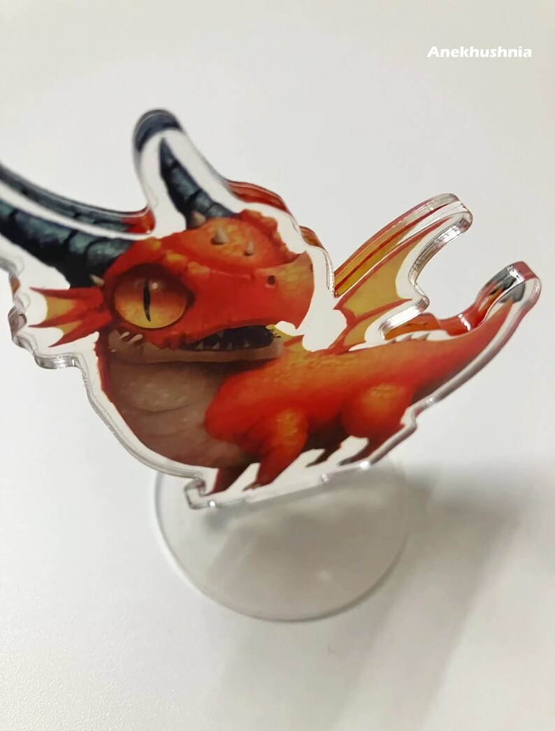 Charmander DND Standees Dungeons & Dragons Tabletop RPG Dragon ...