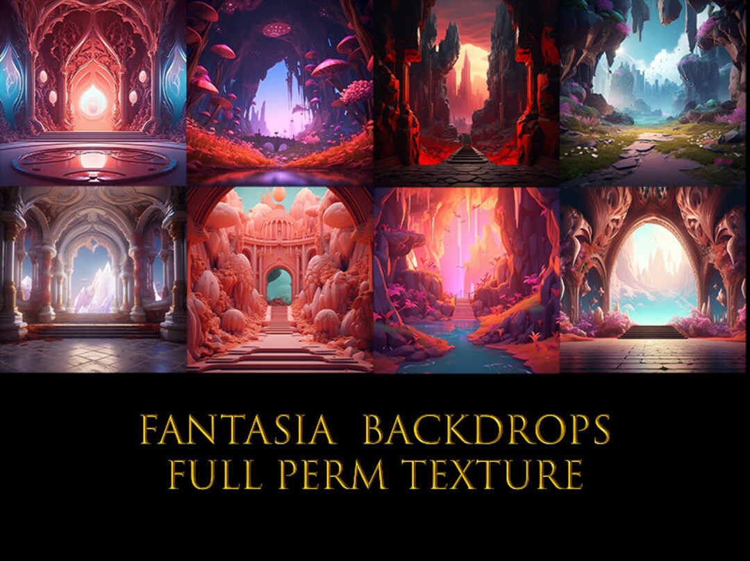Fantasia Backdrop Background Digital Art, Beautiful - Etsy