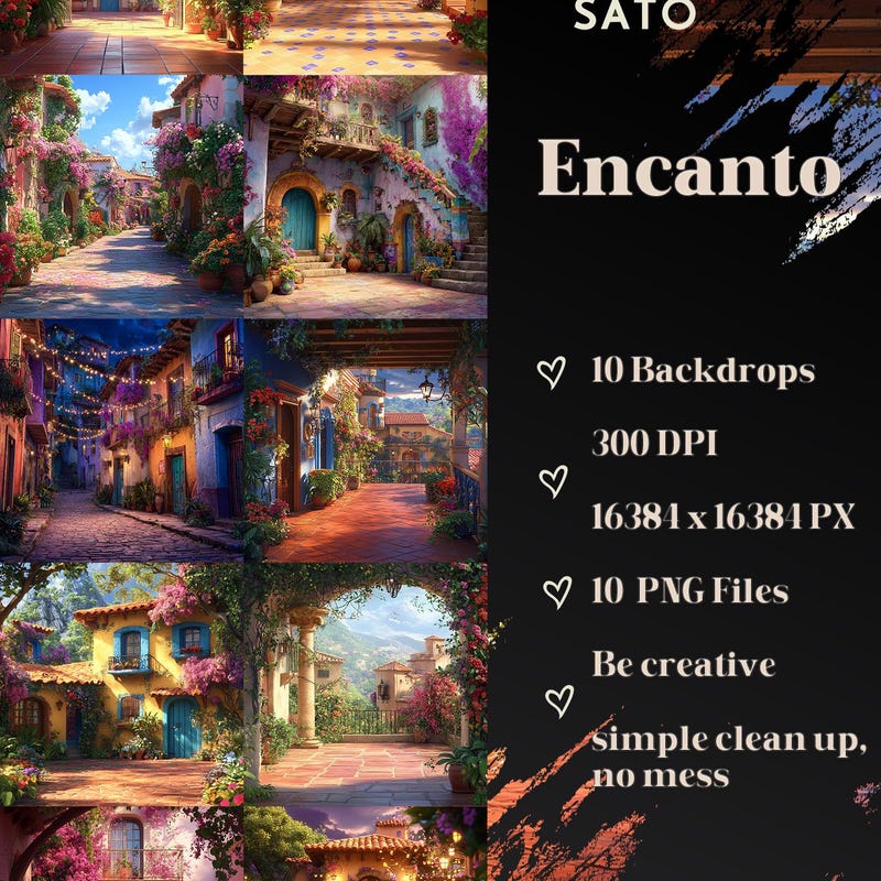 Encanto Backdrop - Etsy