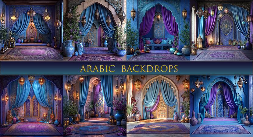 Arabic Backdrops, Backgrounds Digital Art, Beautiful - Etsy