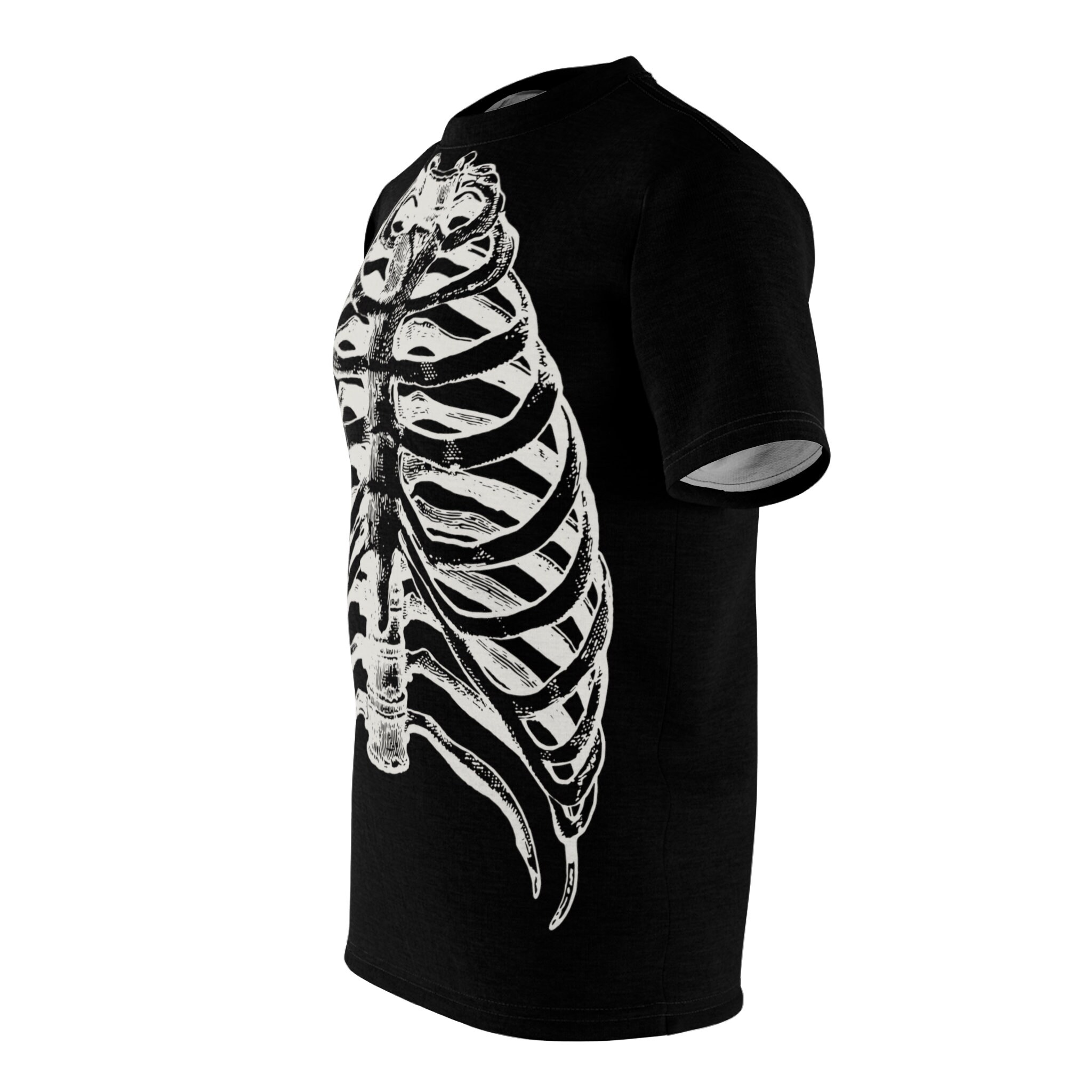Rib Cage Graphic Tee Reflecting Your Personal Style - Etsy