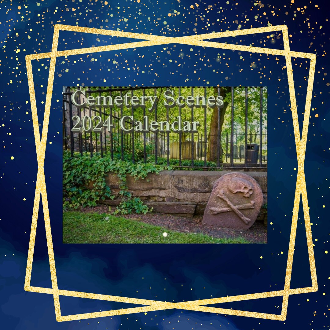 Cemetery Scenes 2024 Wall Calendar - Etsy