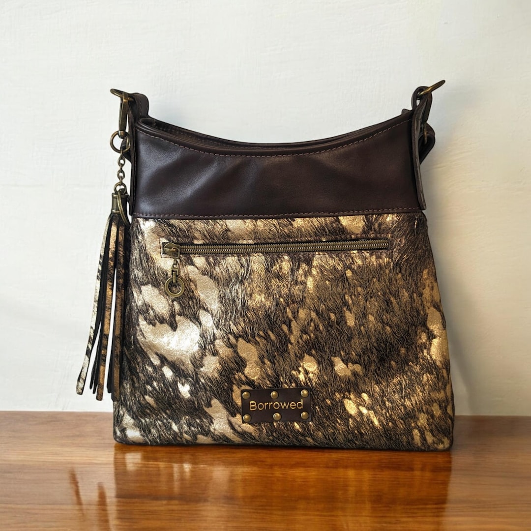 The Chelsea Handbag -- Italian Calf Vegetable-tanned Leather, Hair on ...