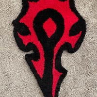 Horde/ Worldofwarcraft Rug - Etsy