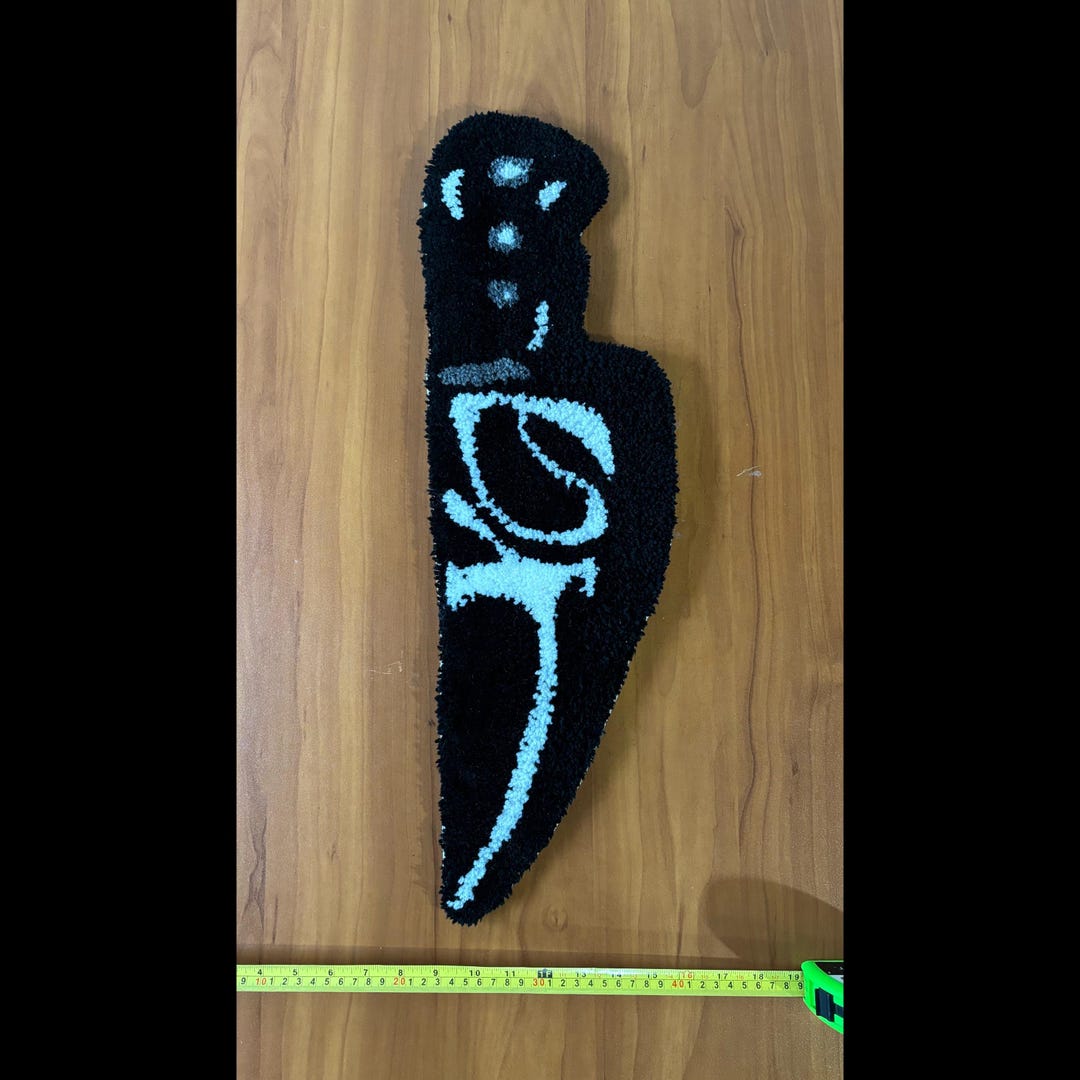 Scary Movie Knife Rug - Etsy