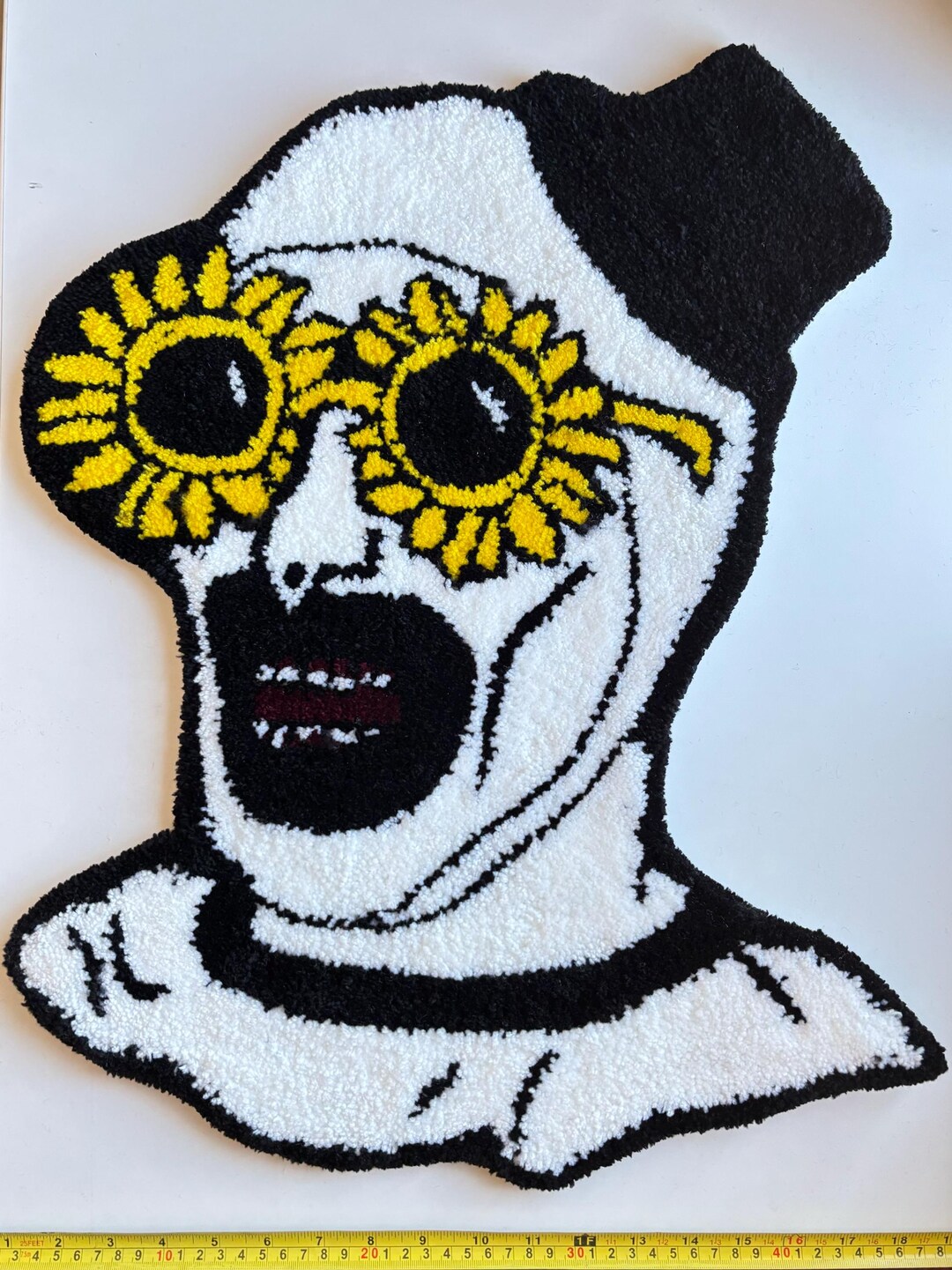 Sunflower Glasses Clown Rug - Etsy
