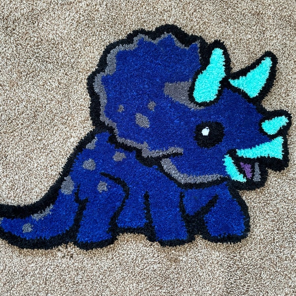 Dinosaur Rug - Etsy