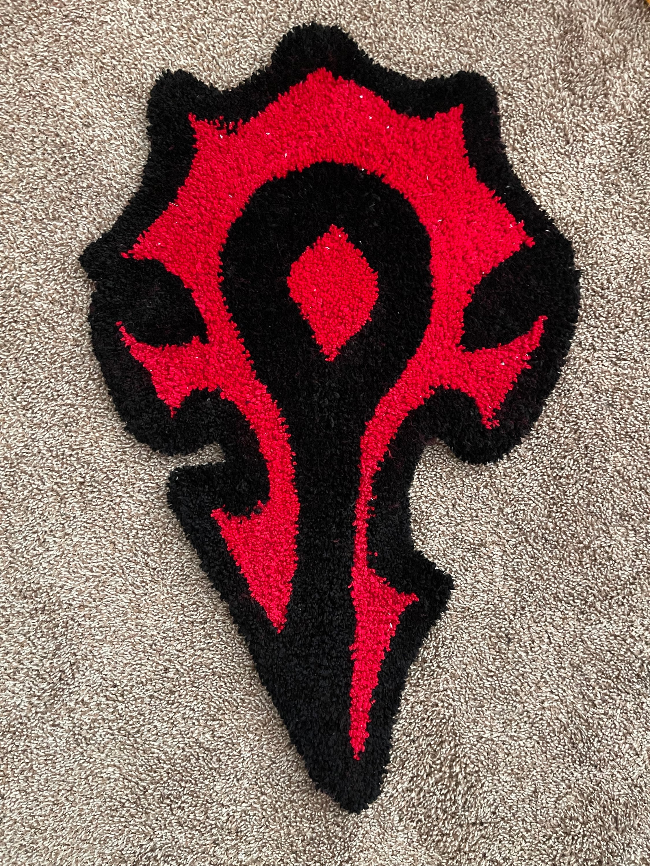 Horde World of Warcraft Rug - Etsy