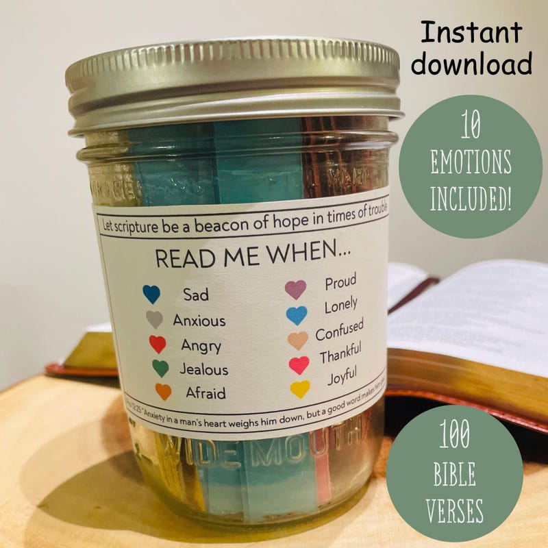 Read Me When Jar - Etsy