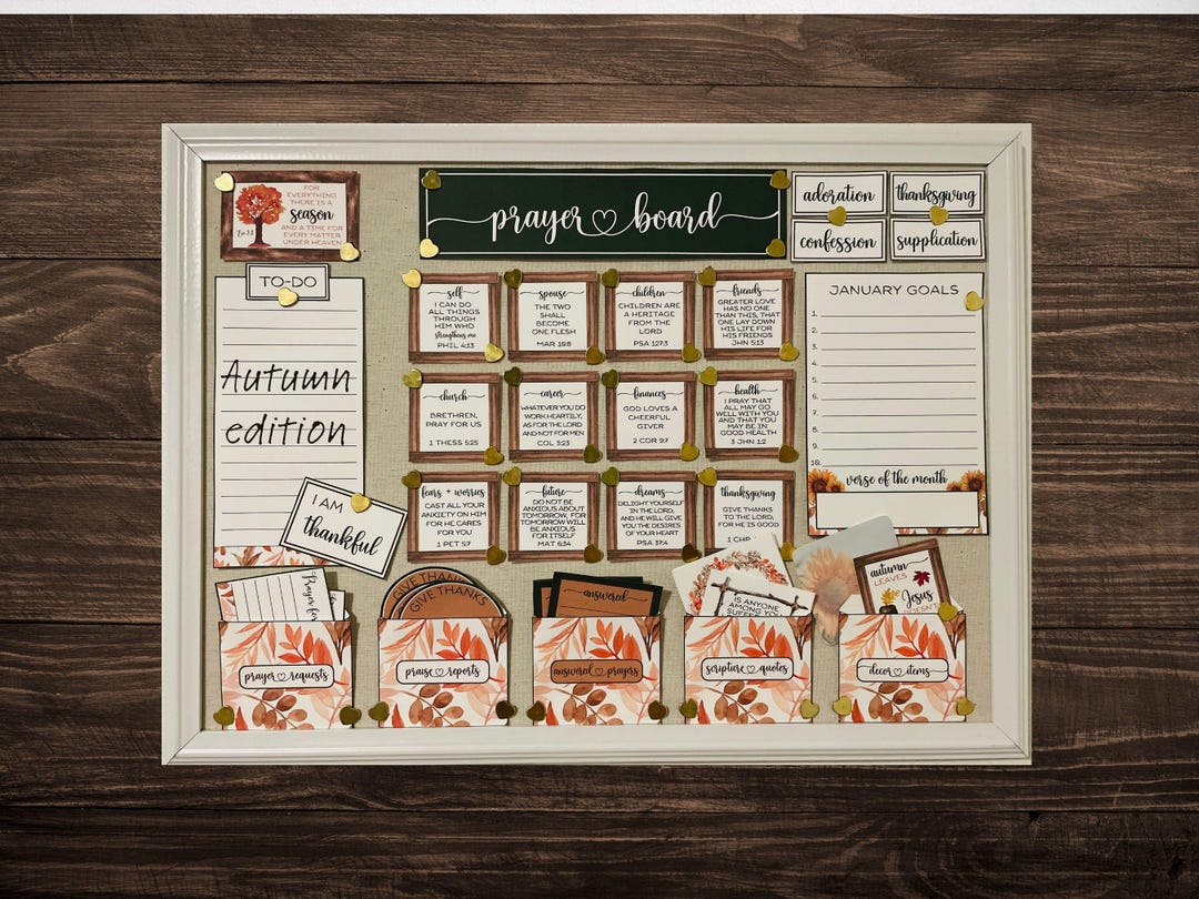 Prayer Board Kit | Prayer Board Starter Kit | Prayer Board Kit ...