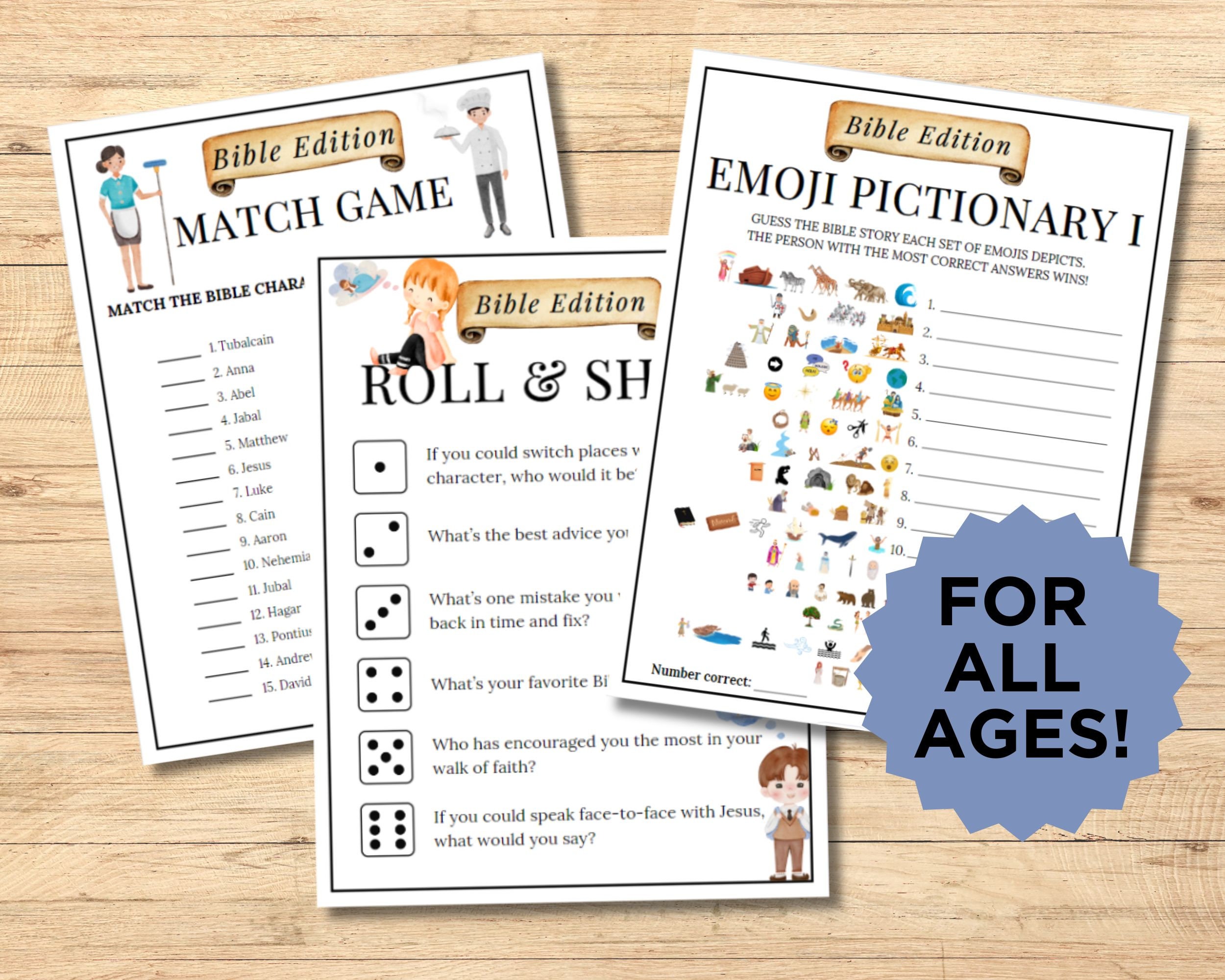 Bible Games for Kids Seminary Printables Religious Education Morning ...