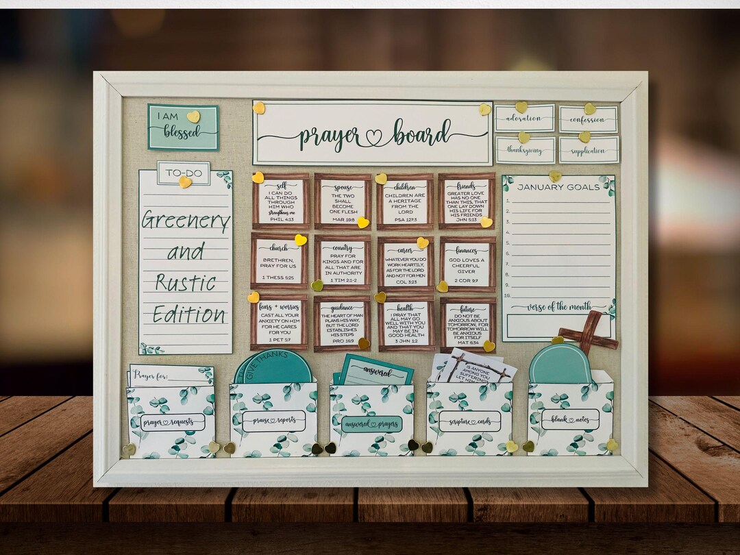 Prayer Board Kit | Prayer Board Starter Kit | Prayer Board Kit ...