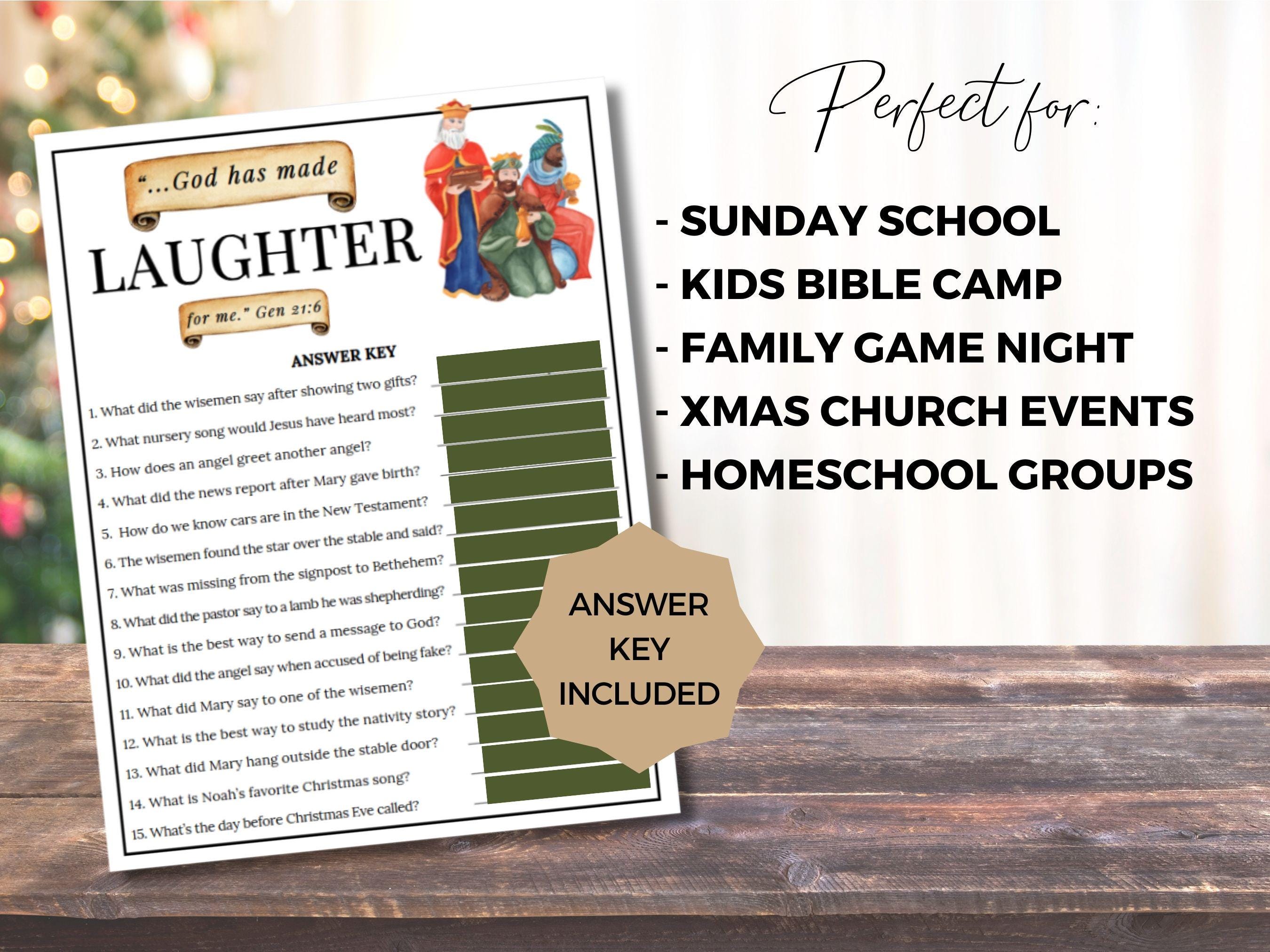 Nativity Printable | Bible Games for Kids | Christian Humor | Nativity ...