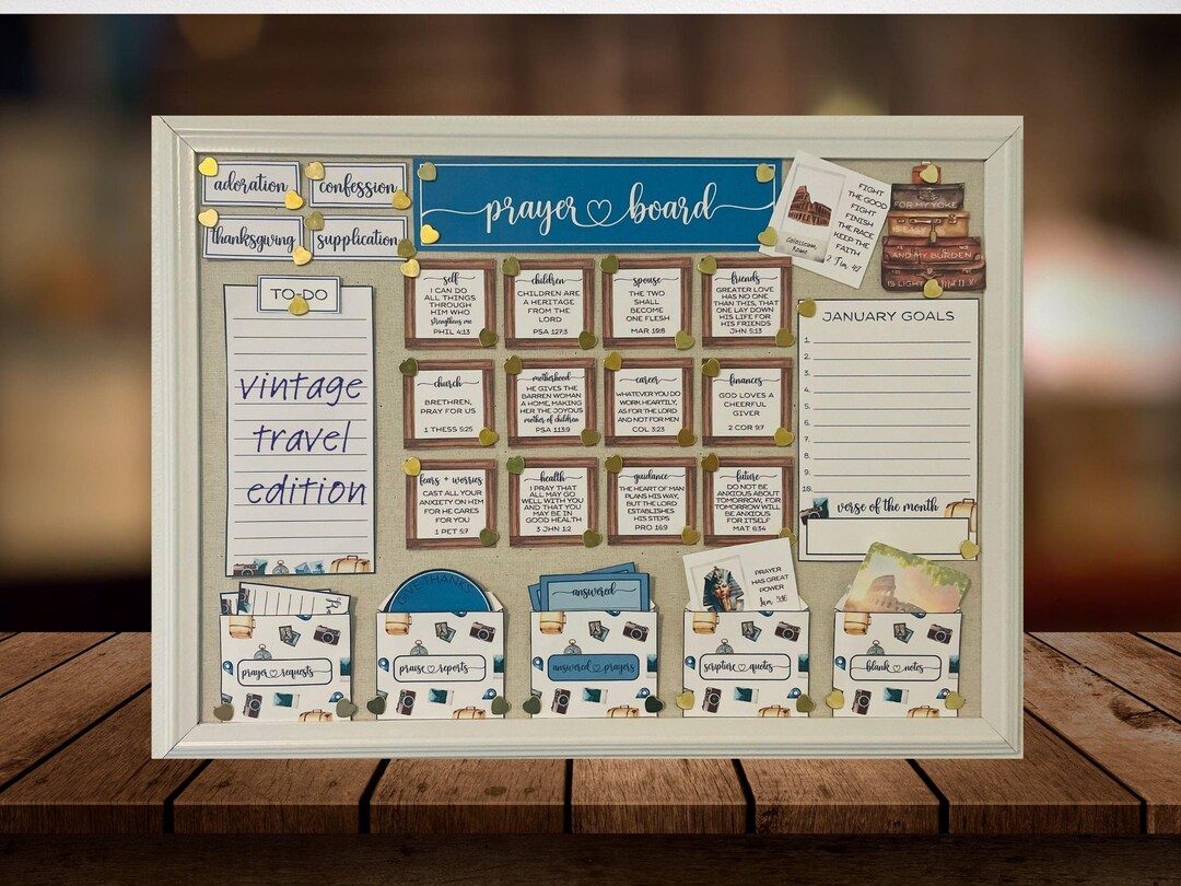 Prayer Board Kit | Prayer Board Starter Kit | Prayer Board Kit ...